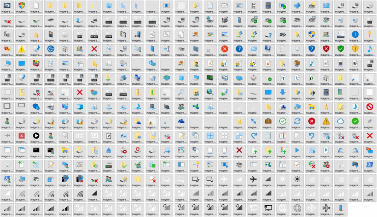 Windowsの標準アイコンの格納場所とアイコンの一覧 - 4thsight.xyz